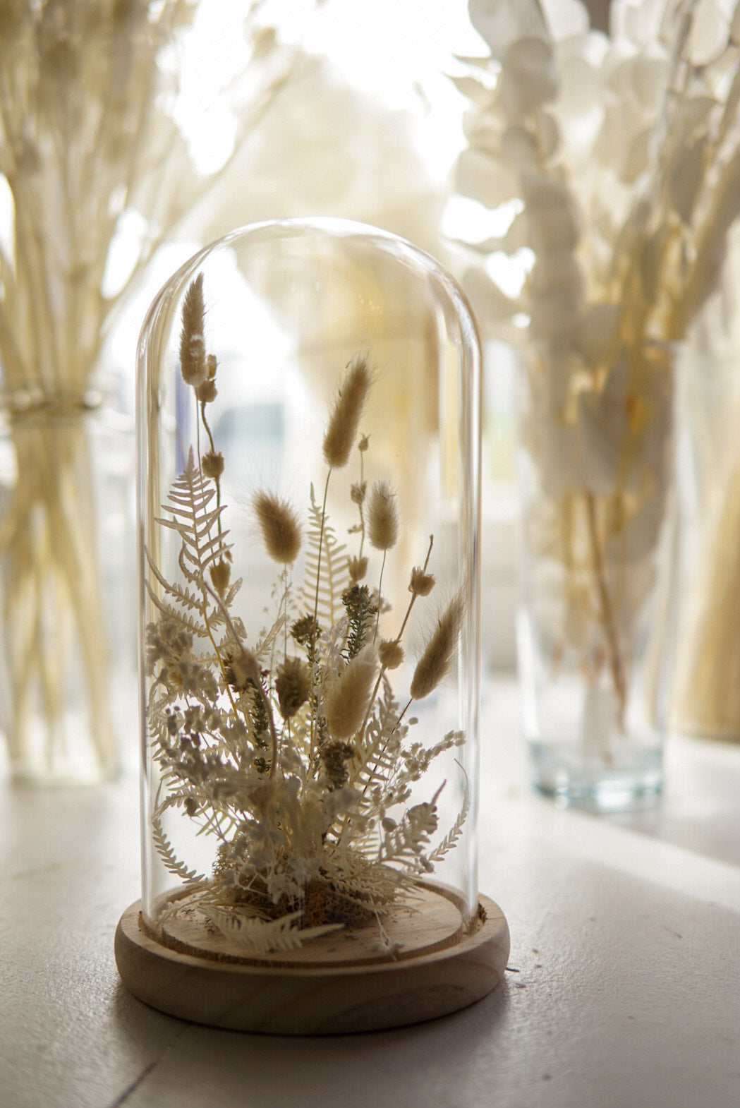 The Dainty Dried Flower Dome – Beaudry Flowers