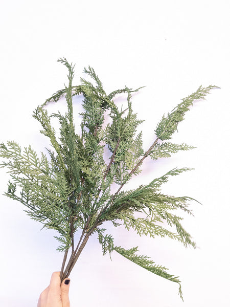 36" Faux Cedar Branch Bundle – Beaudry Flowers