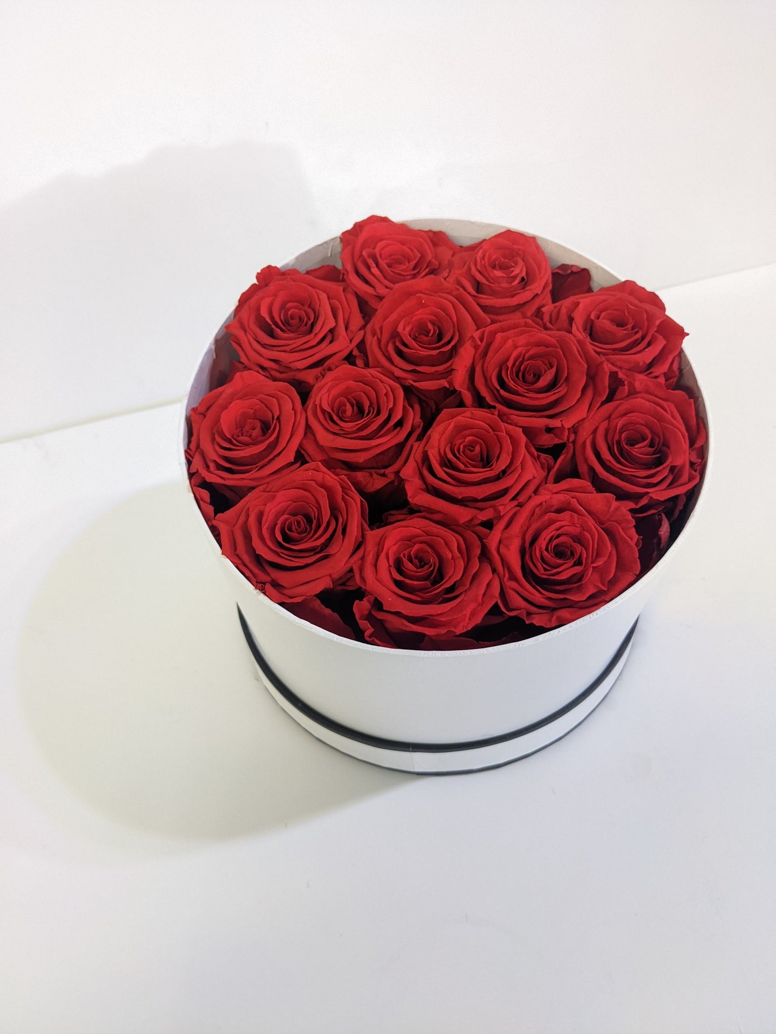 Infinity Rose Flower Box – Beaudry Flowers